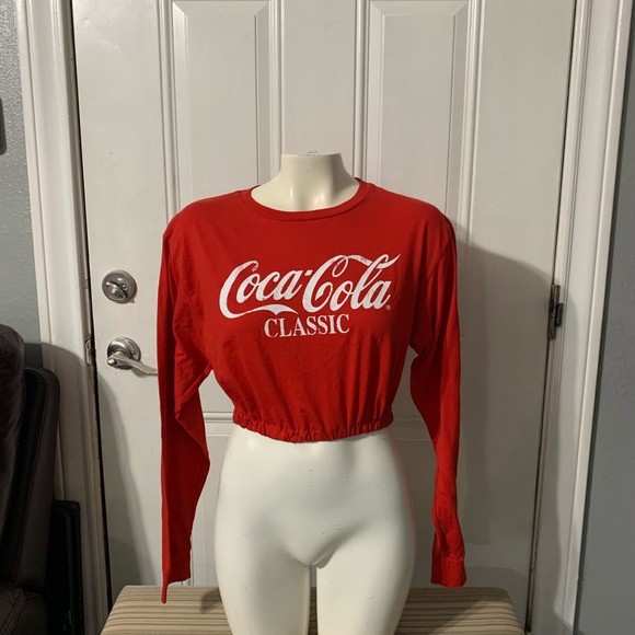 Coca Cola | Tops | Cocacola Crop Top | Poshmark